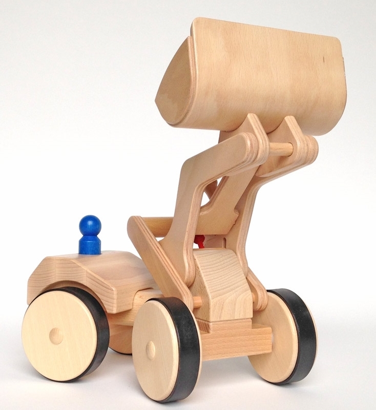 Wooden wheel loader | Toy Estate