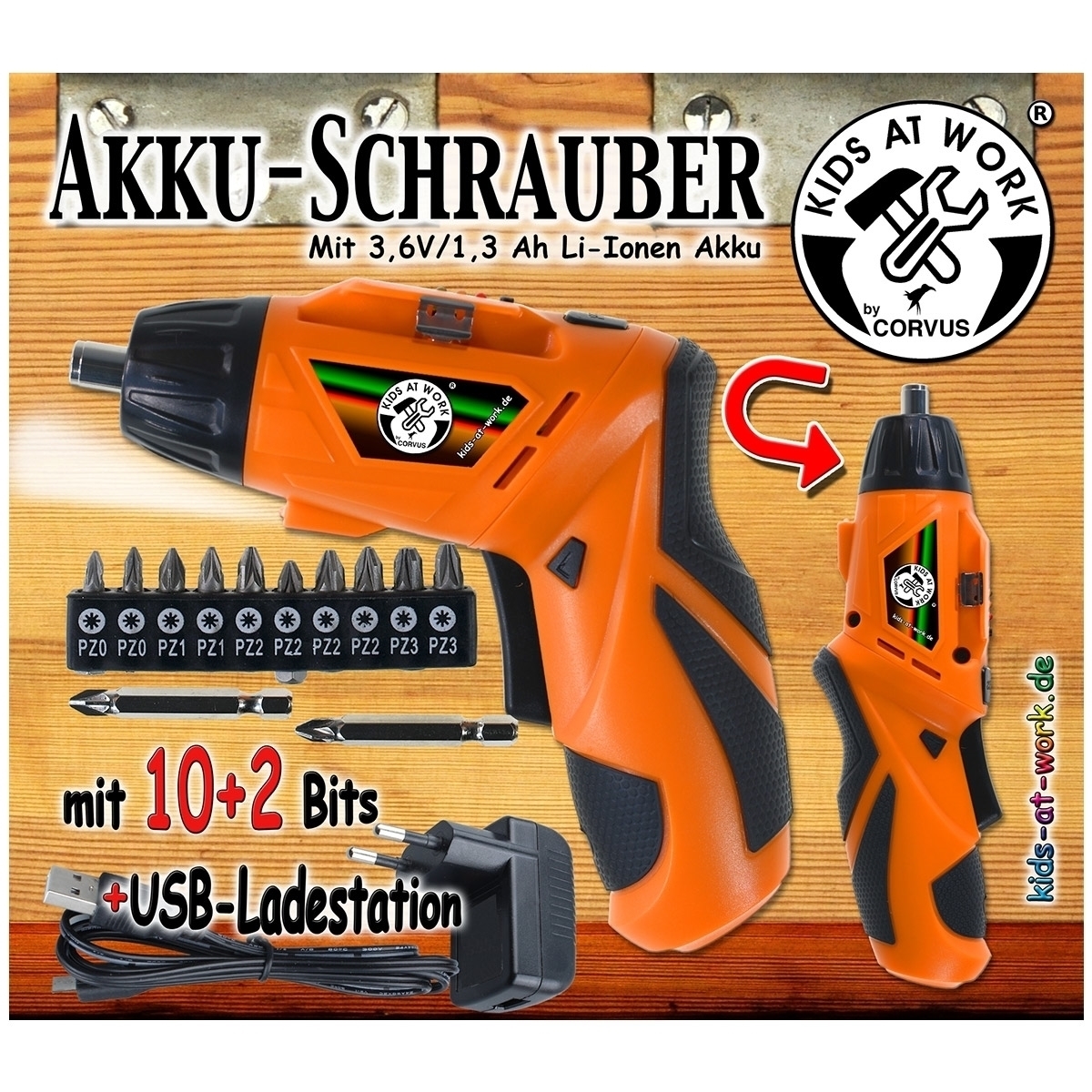 Cordless screwdriver for children | Toy Estate