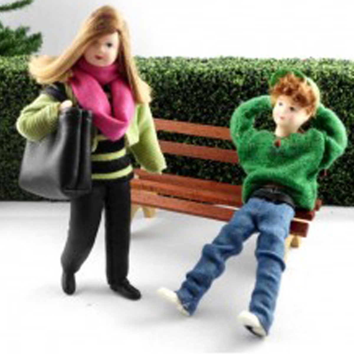 Erna Meyer Felix teenage boy doll for dollhouse | Toy Estate