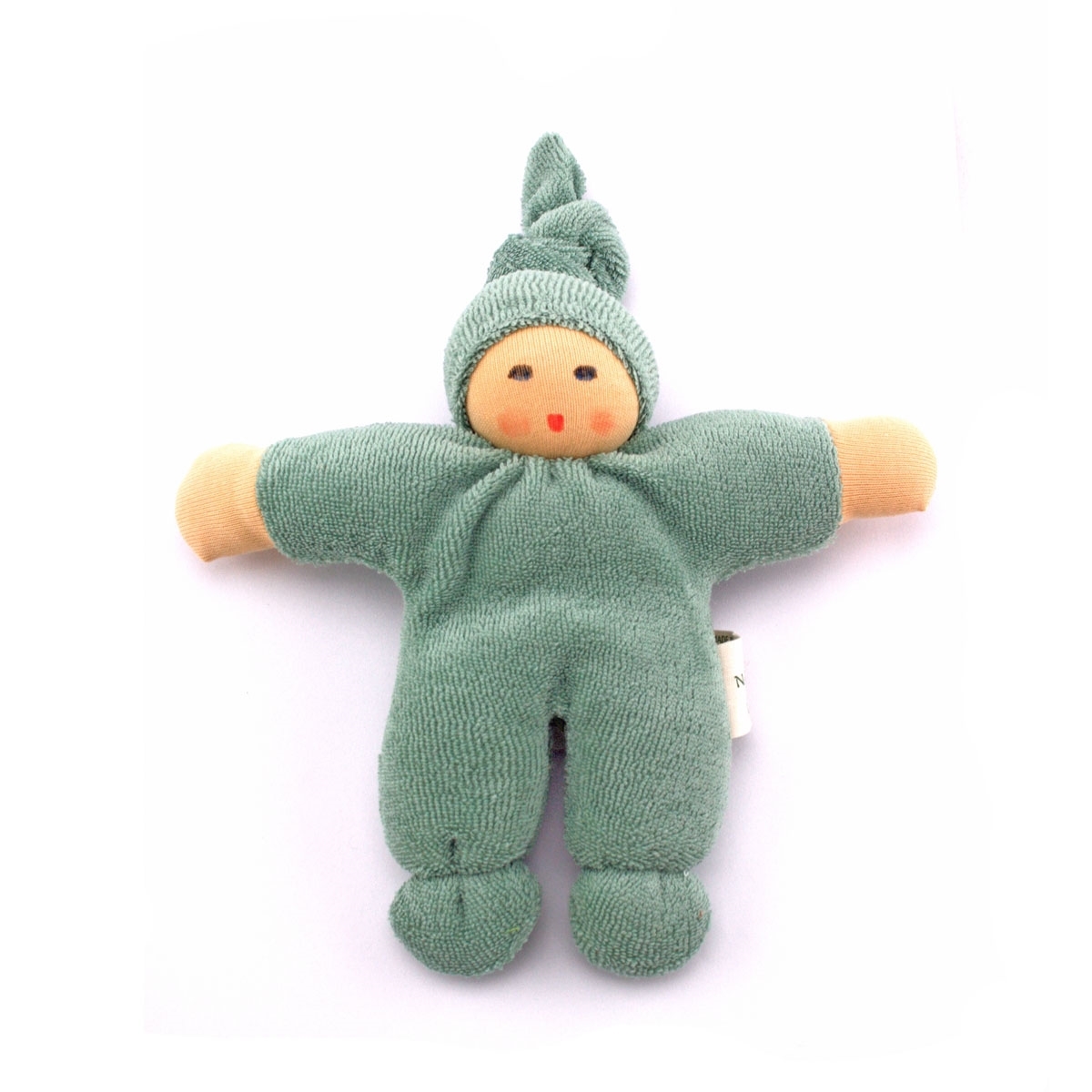 Light green Pimpel doll with light tanned skin or light skin | Toy Estate